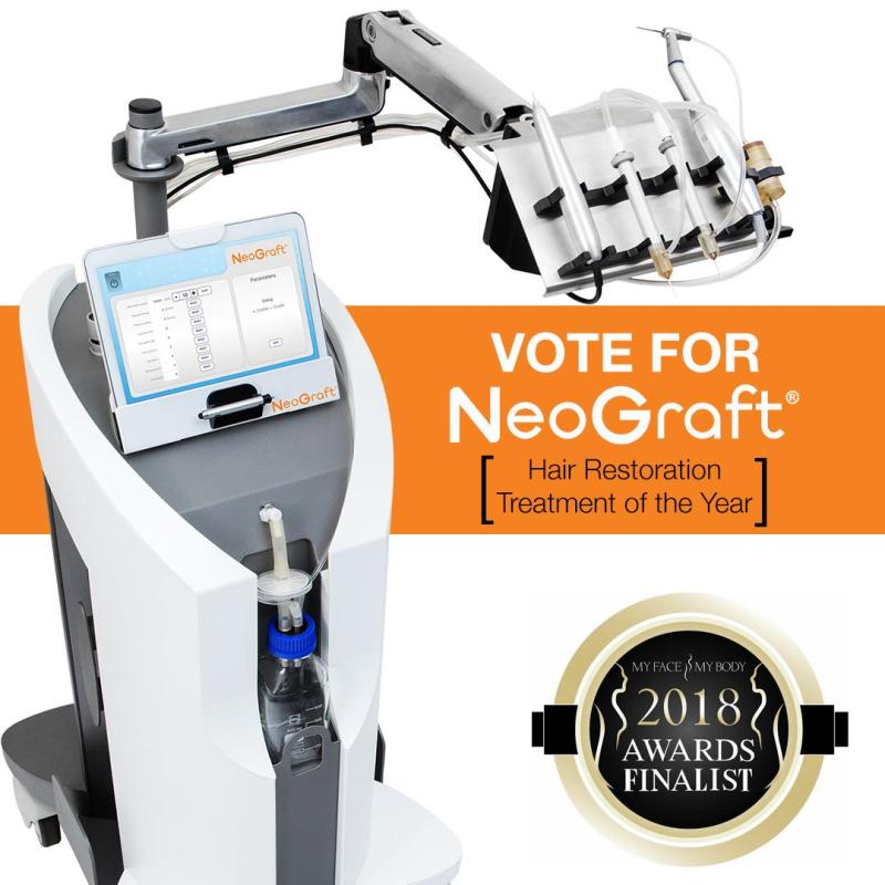 NeoGraft - Hair Restoration System, no visible linear scar
