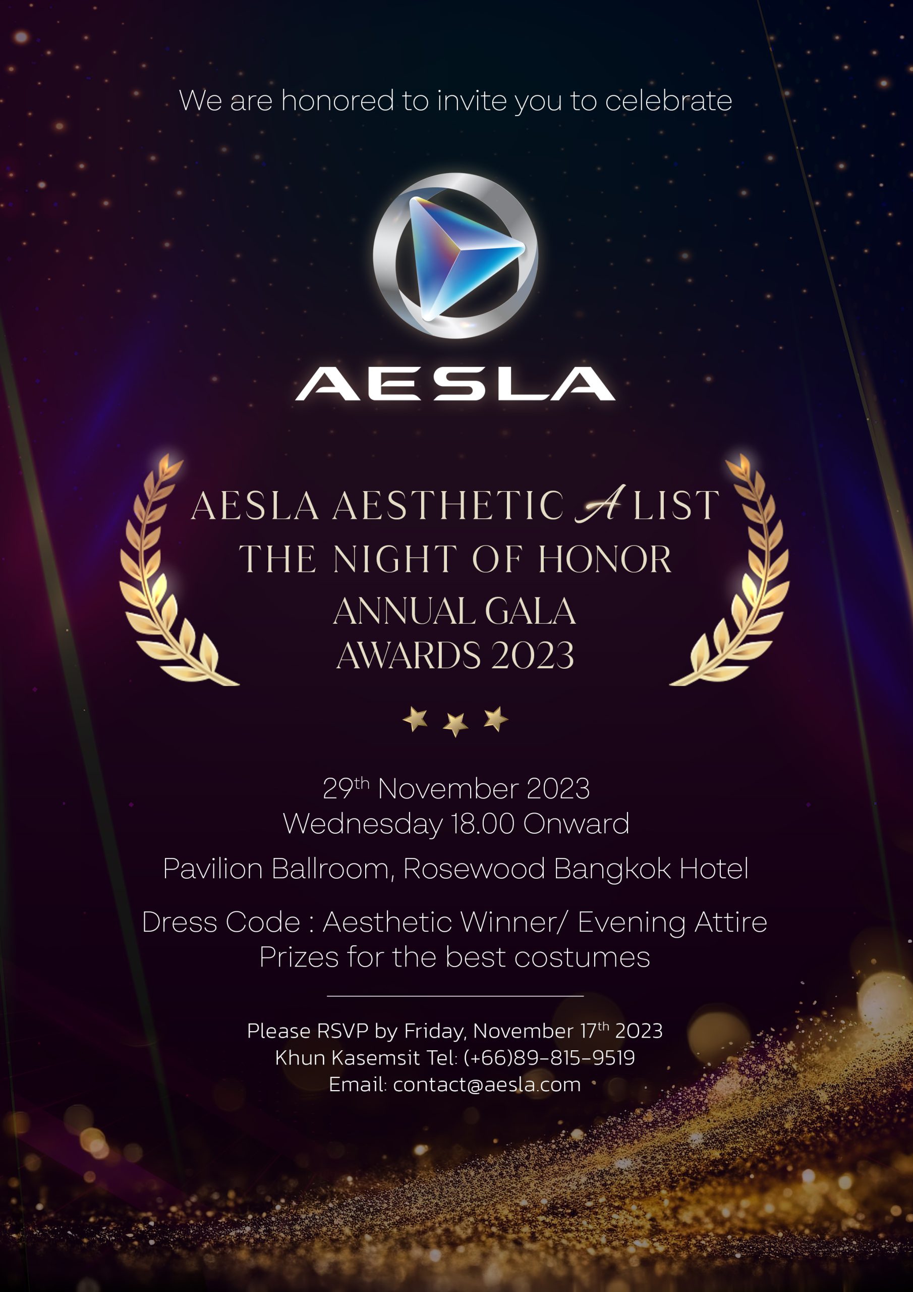 AESLA GALA AWARDS 2023 - AESLA